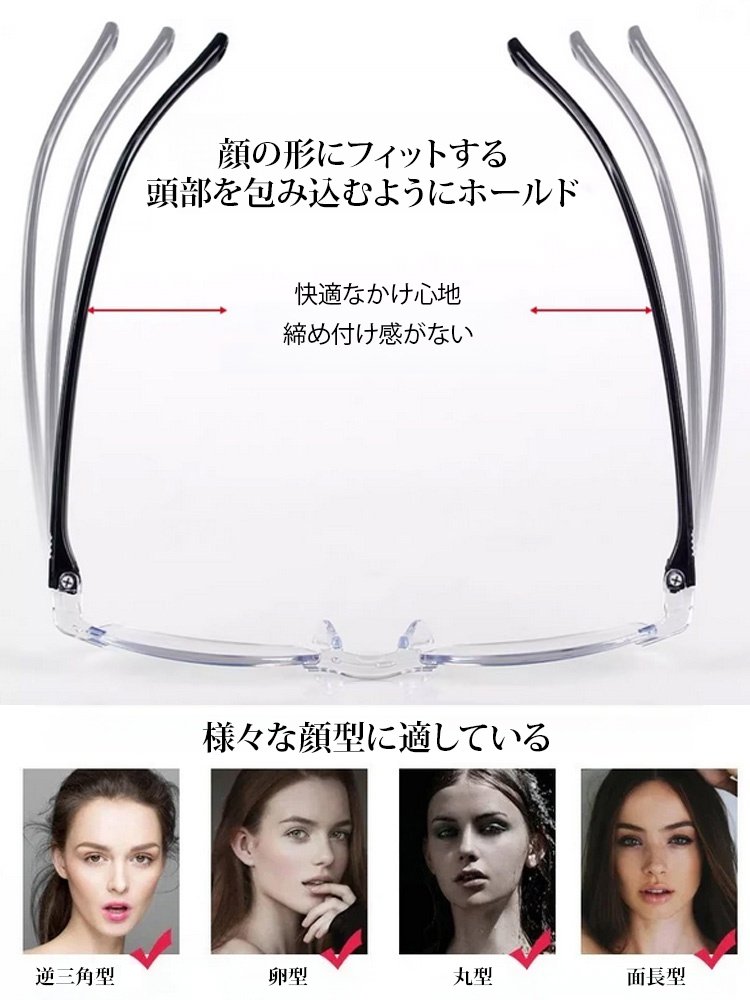 【100〜700度の自動調節機能】調光ブルーライトカット老眼鏡-オンラインストア